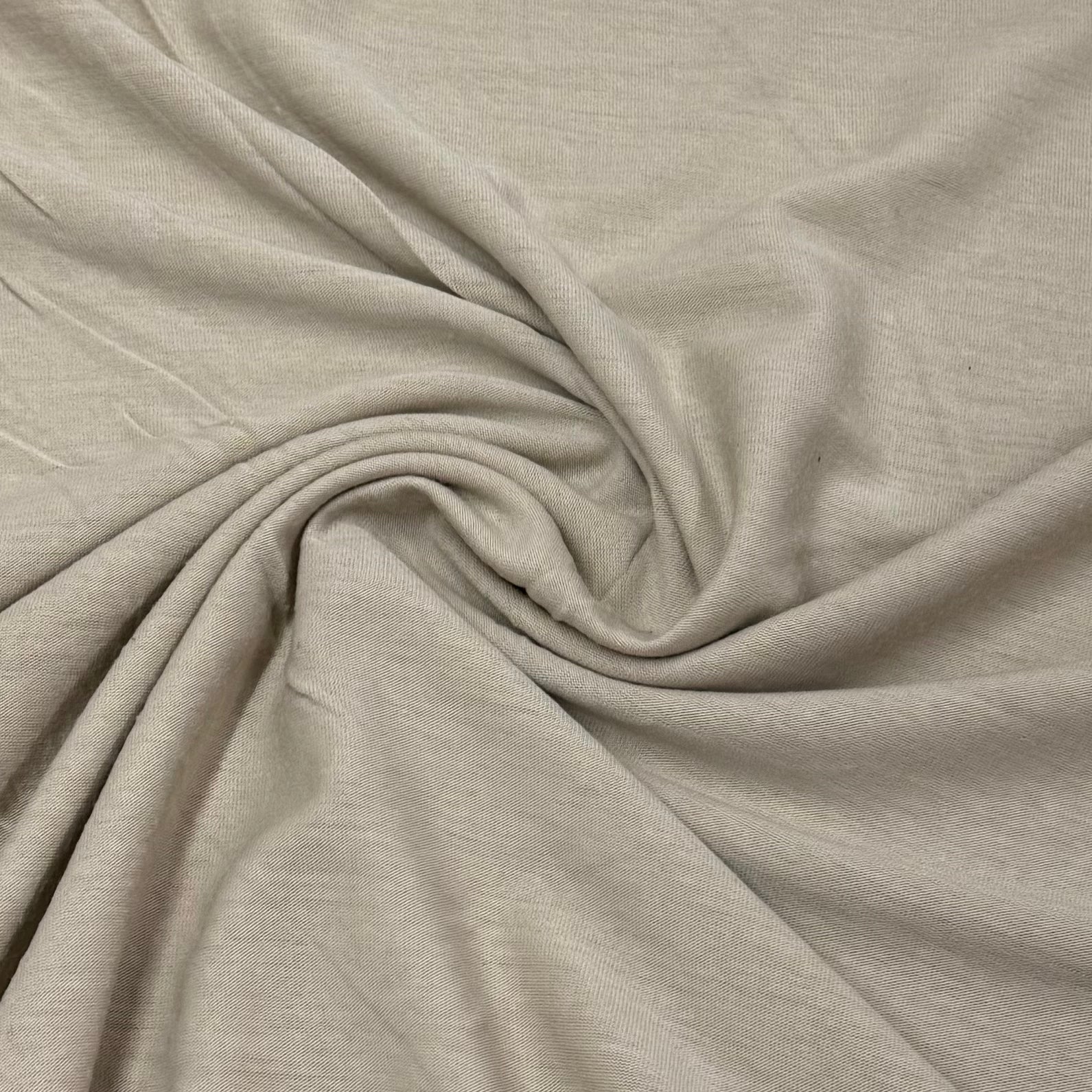 Tan Merino Wool/Nylon Blend Interlock Fabric -Seconds – Nature's Fabrics