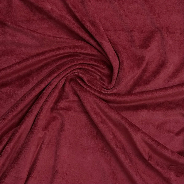 Red Bamboo Velour Fabric – Nature's Fabrics