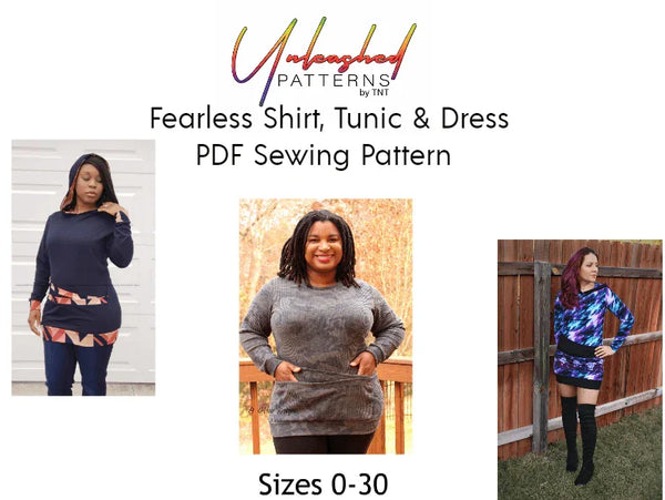 Fearless Double Pocket Shirt, Tunic, & Dress – Nature's Fabrics