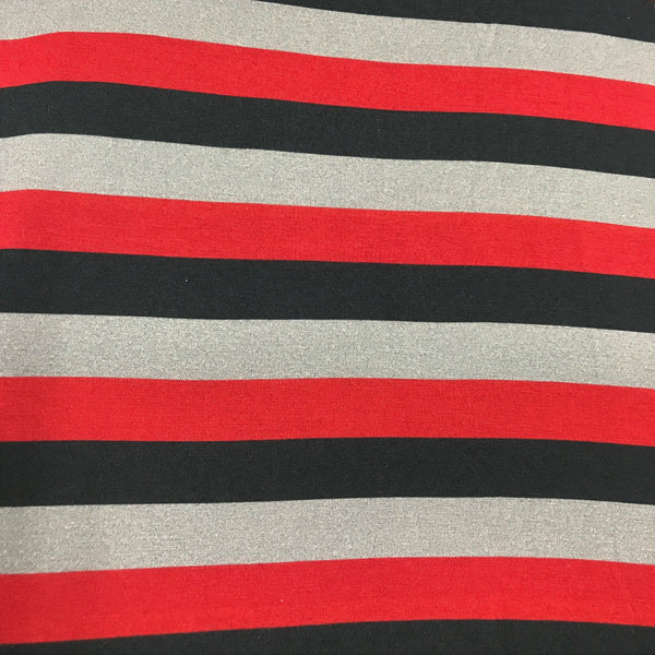 Forest Bandit | Striped Fabric | Bamboo Fabric | Jersey Fabric – Nature ...