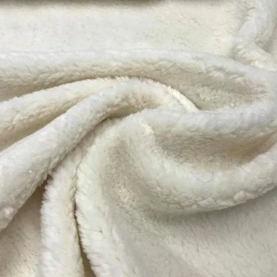 Heavy Natural Organic Cotton Sherpa Fabric - 600 GSM – Nature's Fabrics