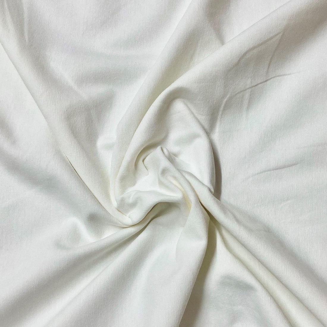 Ivory Cotton/Spandex Jersey Fabric - 200 GSM – Nature's Fabrics