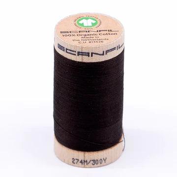 Licorice Organic Cotton Sewing Thread-4830 – Nature's Fabrics