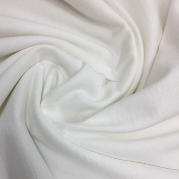 Off-White Organic Cotton Fleece Fabric - 280 GSM – Nature's Fabrics